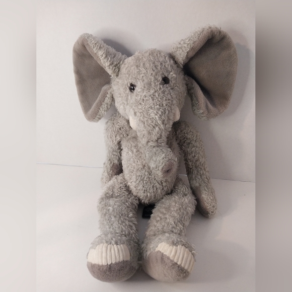 Russ Berrie | Toys | Russ Berrie Grey Elephant Stuffed Animal Plush ...